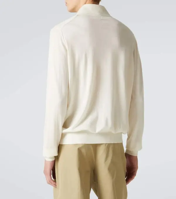 Bottega Veneta Cashmere Polo Sweater