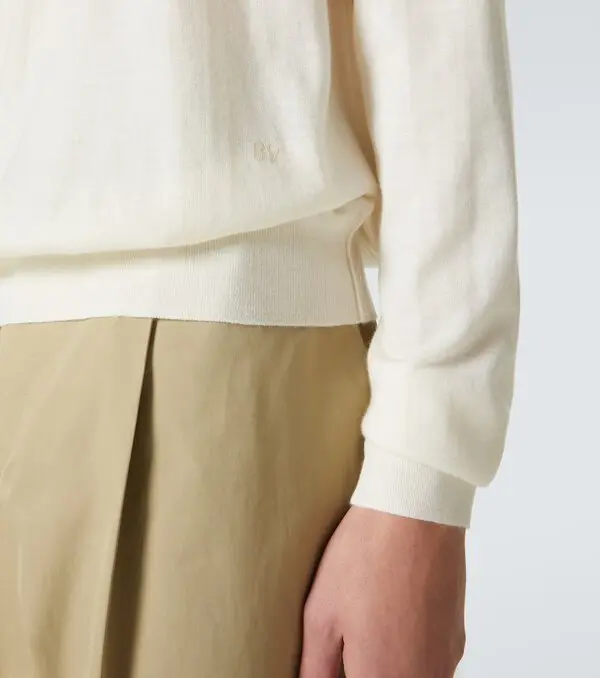 Bottega Veneta Cashmere Polo Sweater