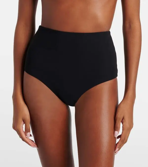 Faithfull The Brand Reyes High-rise Bikini Bottom - Black
