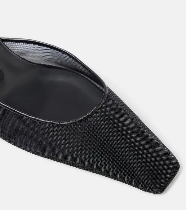 Attico Juno 75 Mesh Mules