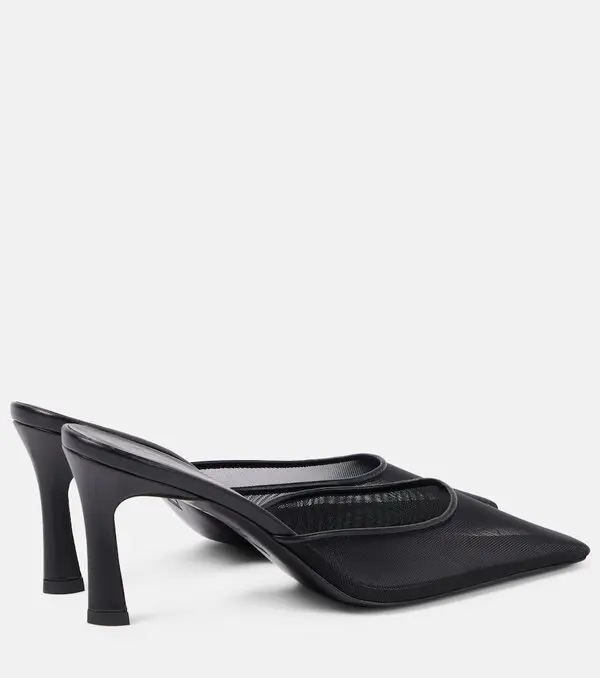 Attico Juno 75 Mesh Mules