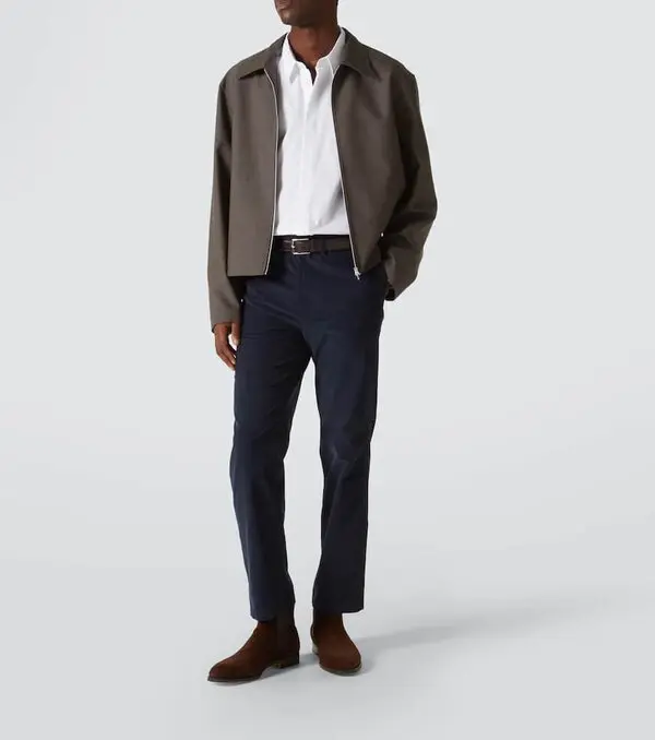 Gabriela Hearst Cotton Corduroy Straight Trousers
