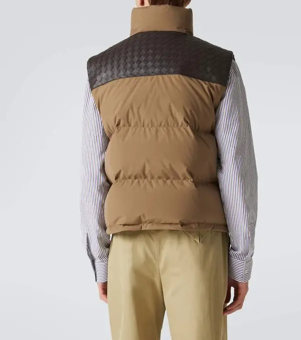 Bottega Veneta Cotton Poplin Down Vest