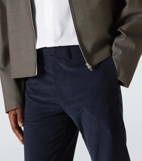 Gabriela Hearst Cotton Corduroy Straight Trousers