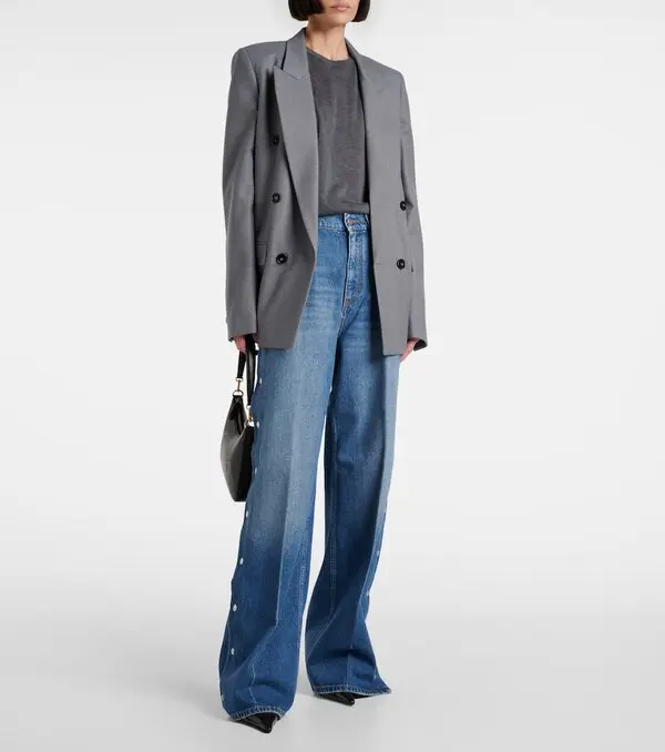 Stella McCartney Mid-rise Wide-leg Jeans