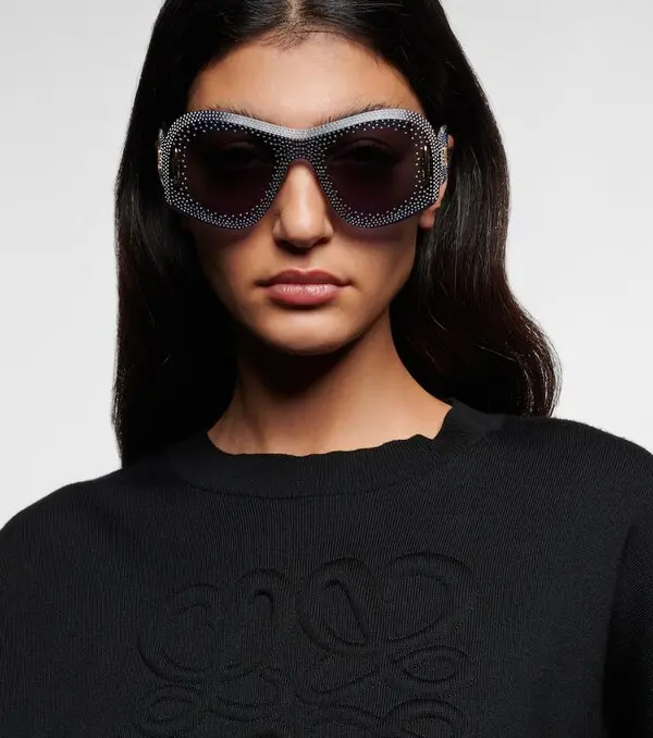 Loewe Anagram Embellished Sunglasses