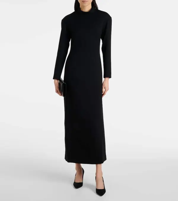THE ROW Arno Wool Maxi Dress