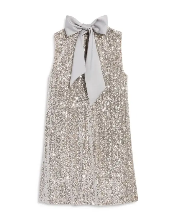 vineyard vines sequin swing dress sequin swing dress - gold