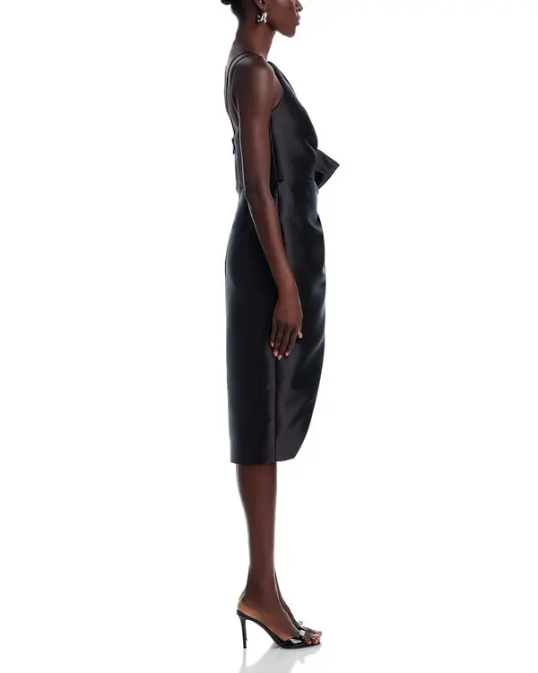 Amsale Asymmetric Sheath Dress