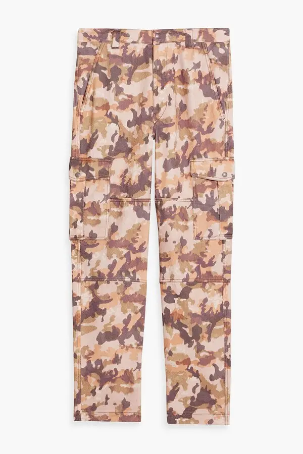 Isabel Marant Étoile Elyo Camouflage-print Jeans