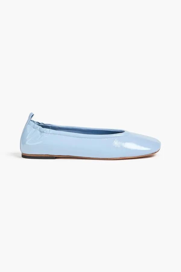 3.1 Phillip Lim Id Patent Leather Ballet Flats - Light Blue