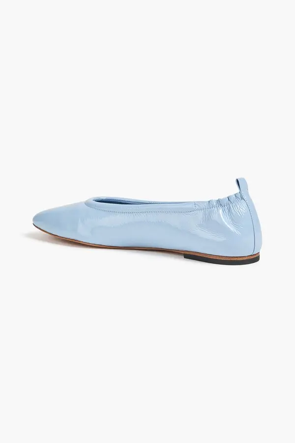 3.1 Phillip Lim Id Patent Leather Ballet Flats - Light Blue