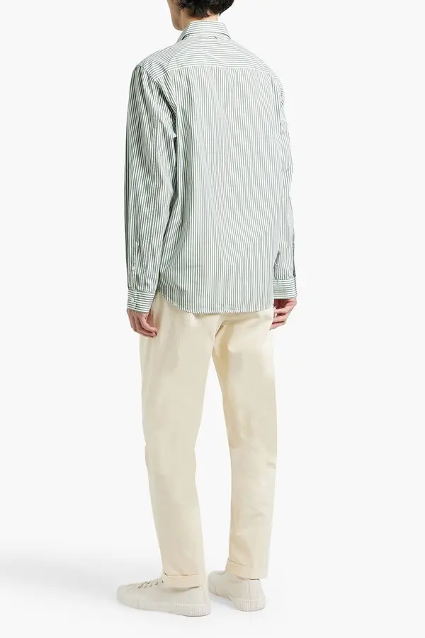 ALEX MILL Striped Cotton Oxford Shirt