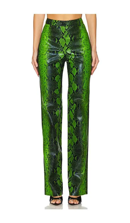 CULTNAKED Killa Trousers - Green Python