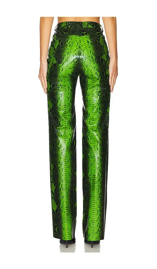 CULTNAKED Killa Trousers - Green Python