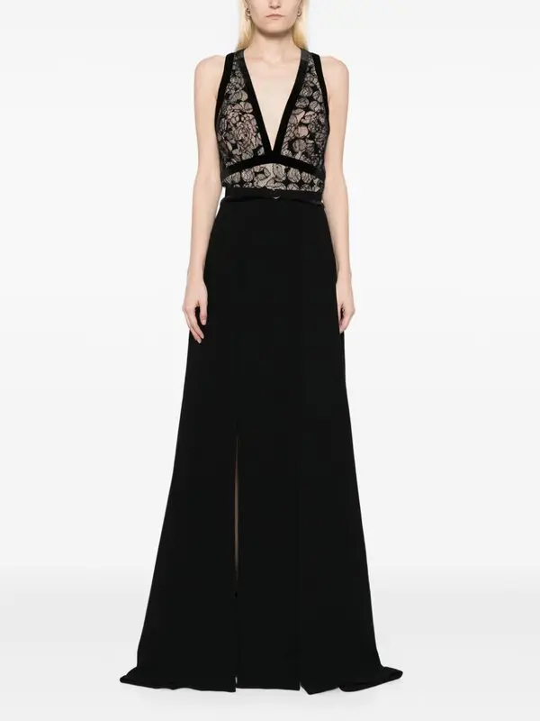 SAIID KOBEISY Lace Gown