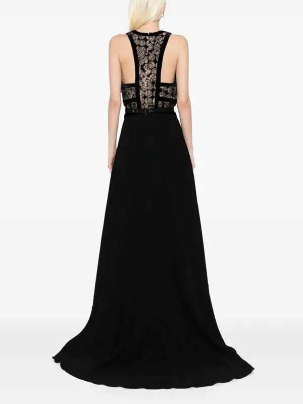 SAIID KOBEISY Lace Gown