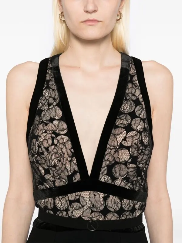 SAIID KOBEISY Lace Gown