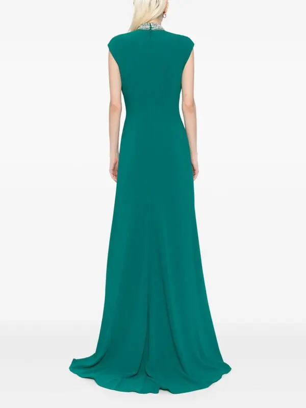 SAIID KOBEISY Crystal-embellished Gown