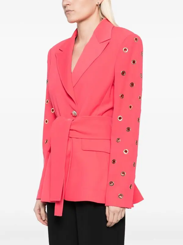 SAIID KOBEISY Metal Ring Tailored Jacket
