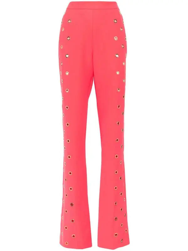 SAIID KOBEISY Metal-ring Tailored Trousers