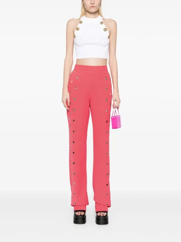 SAIID KOBEISY Metal-ring Tailored Trousers