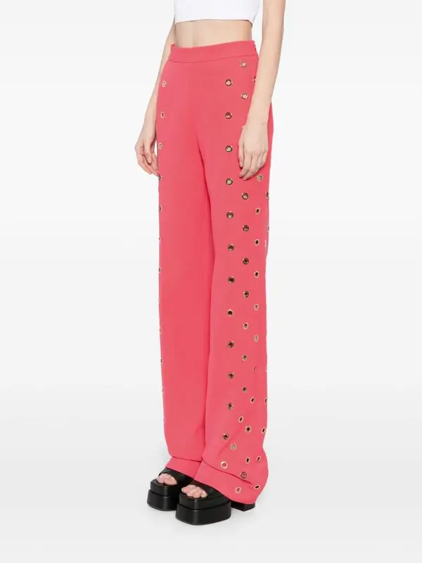 SAIID KOBEISY Metal-ring Tailored Trousers