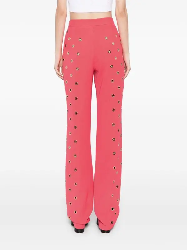 SAIID KOBEISY Metal-ring Tailored Trousers