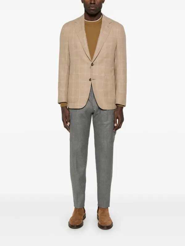 Canali Checked Blazer