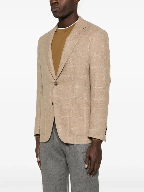 Canali Checked Blazer