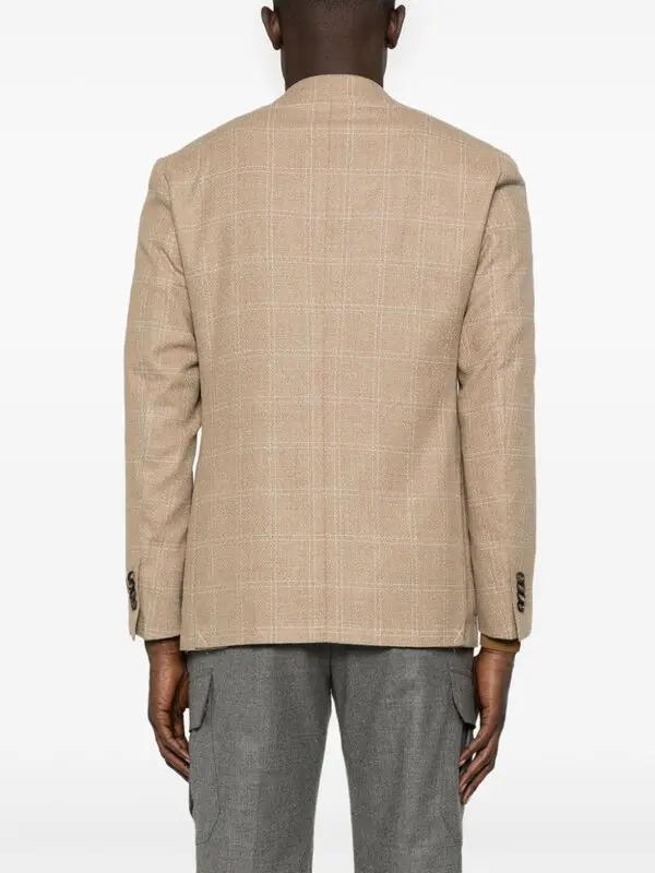 Canali Checked Blazer