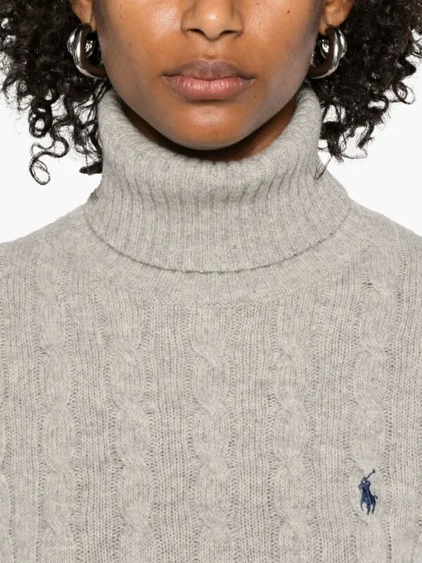 Polo Ralph Lauren Cable-knit Turtleneck Sweater