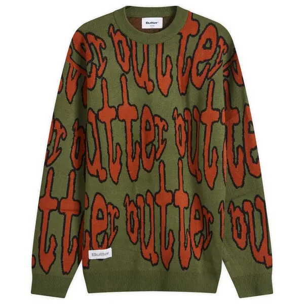 BUTTER GOODS Frenzy Knit Jumper