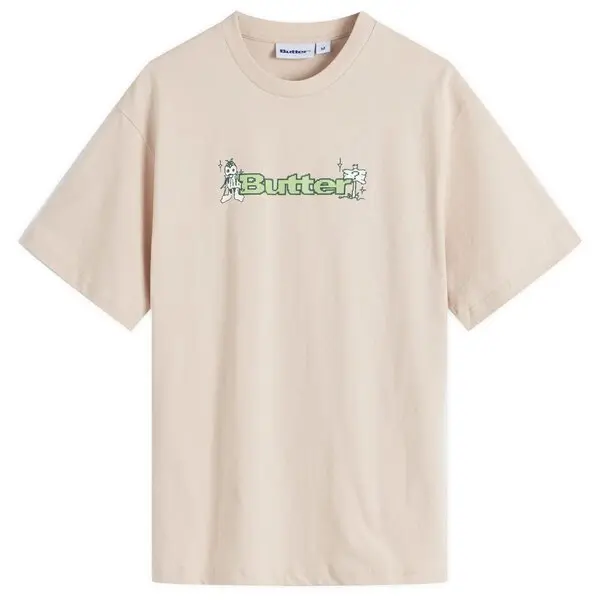 BUTTER GOODS Quest Logo T-shirt