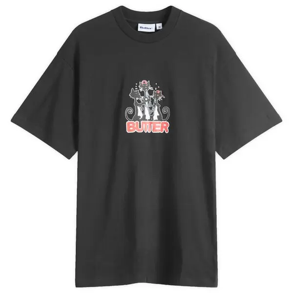 BUTTER GOODS Cats T-shirt