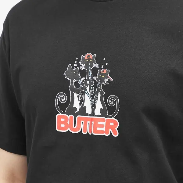 BUTTER GOODS Cats T-shirt