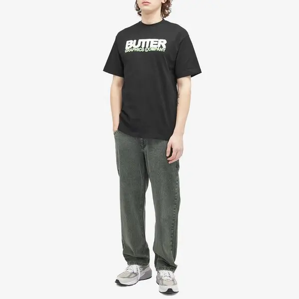 BUTTER GOODS Program T-shirt - Black