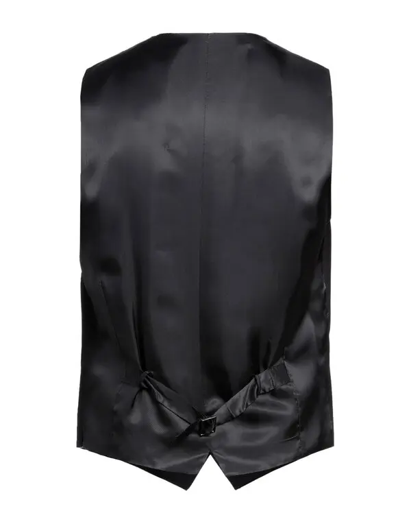 Dolce & Gabbana Tailored Vest In Virgin Wool Blend - Grey