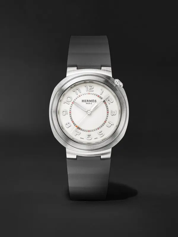 Hermès Cut Automatic 36mm Watch - Gray