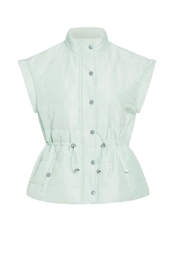 MARIE OLIVER Lyndon Vest - Seafoam