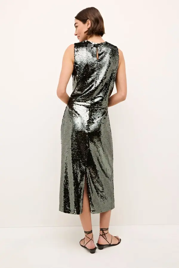 MARIE OLIVER Davis Sequin Top - Rosin