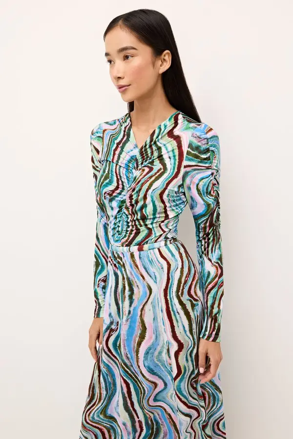 MARIE OLIVER Brodie Top