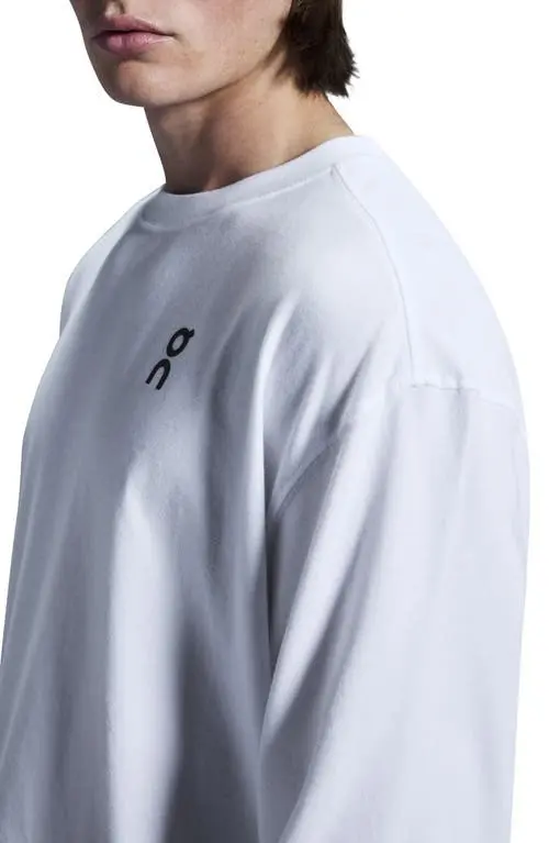 On Club Lg-t Organic Cott T-shirt - White