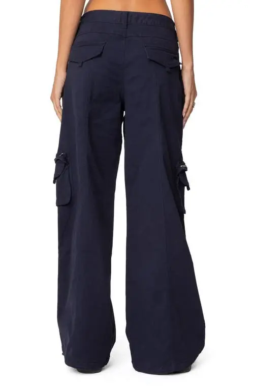 EDIKTED Kimmie Wide Leg Cargo Pants