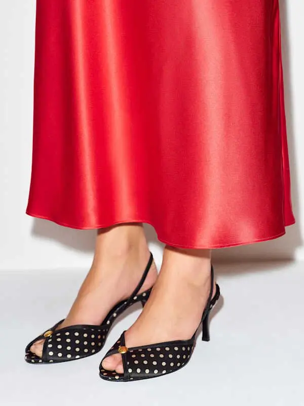 REFORMATION Paula Heeled Sandal