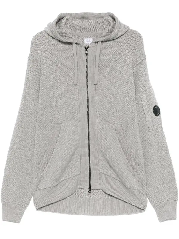C.P. COMPANY Knitted Zip-up Hoodie