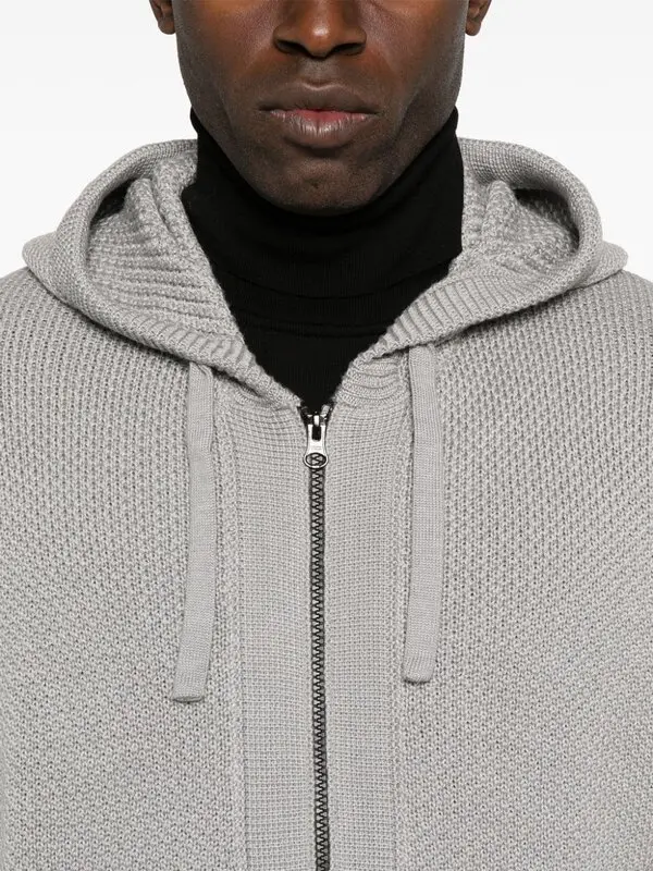 C.P. COMPANY Knitted Zip-up Hoodie