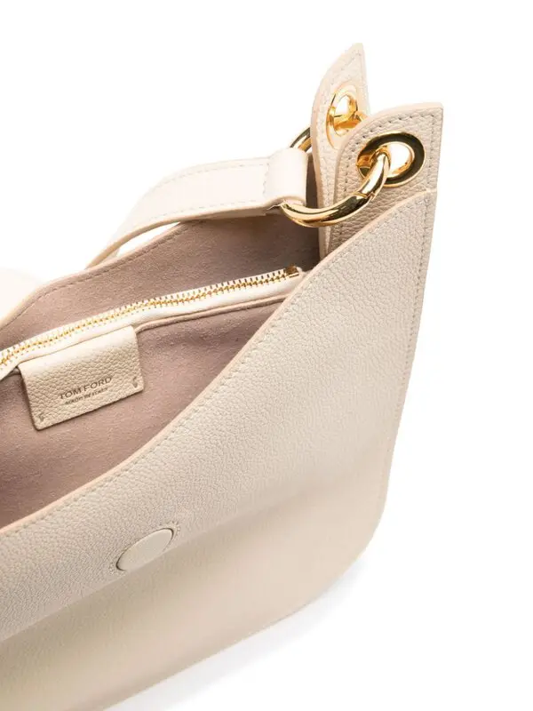 TOM FORD Small Tara Shoulder Bag - Neutrals