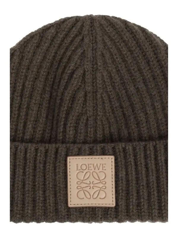 Loewe Cashmere Beanie - Neutrals