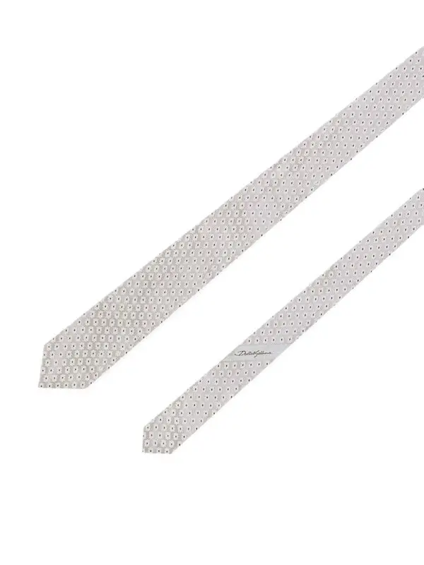 Dolce & Gabbana Martini Neck Tie - Grey